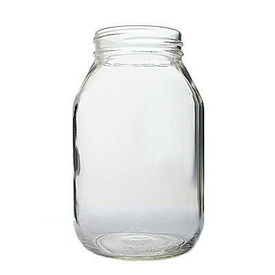 32 Oz Wide Mouth Flint Glass Jar - Best Containers