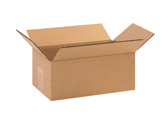 Cardboard Boxes, 10 Inch X 6 Inch X 4 Inch, Single Wall 32 ECT, Kraft ...