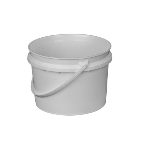 IPL INDUSTRIAL SERIES 1 GALLON ROUND PLASTIC CONTAINER WITH HANDLE ...